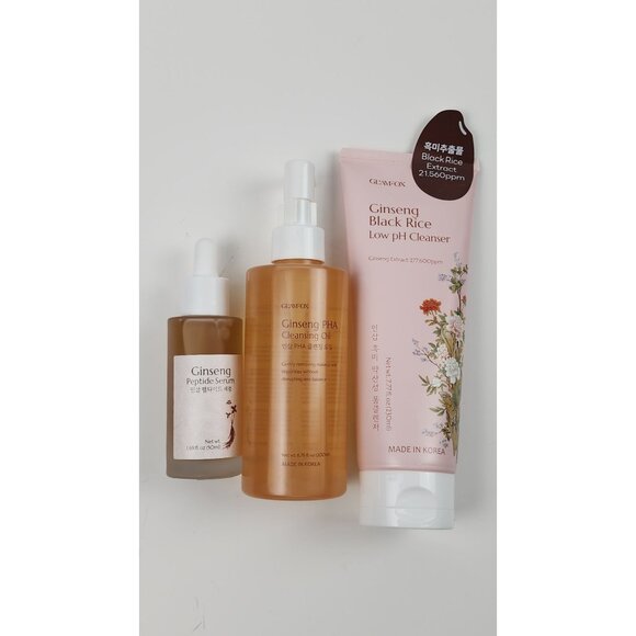Glamfox | Skincare | Glamfox Korean Ginseng Skincare 3 Piece Set | Poshmark